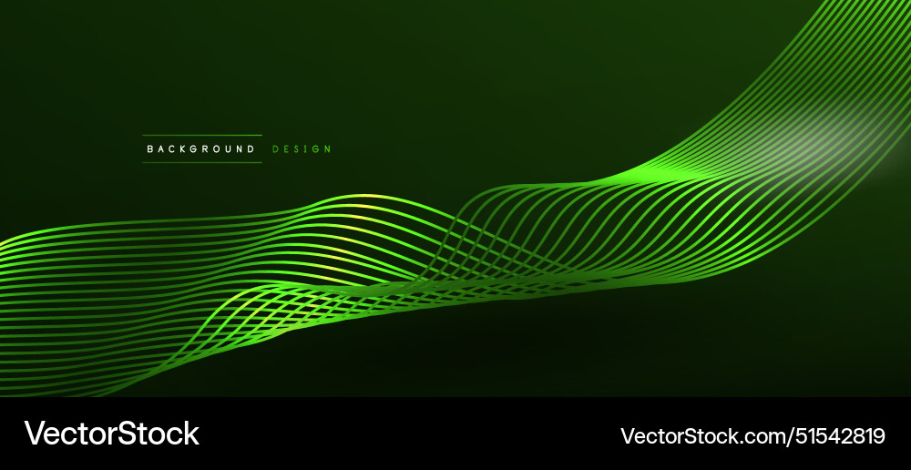 Dynamic wave geometric design Royalty Free Vector Image