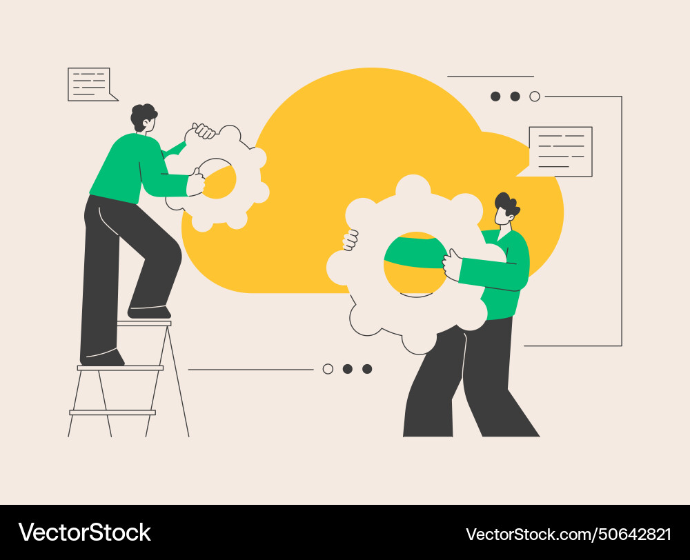 Cloud engineering abstract concept Royalty Free Vector Image Cloud engineering abstract concept Royalty Free Vector Image