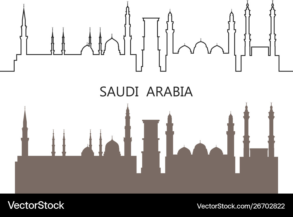 Saudi arabia Royalty Free Vector Image - VectorStock