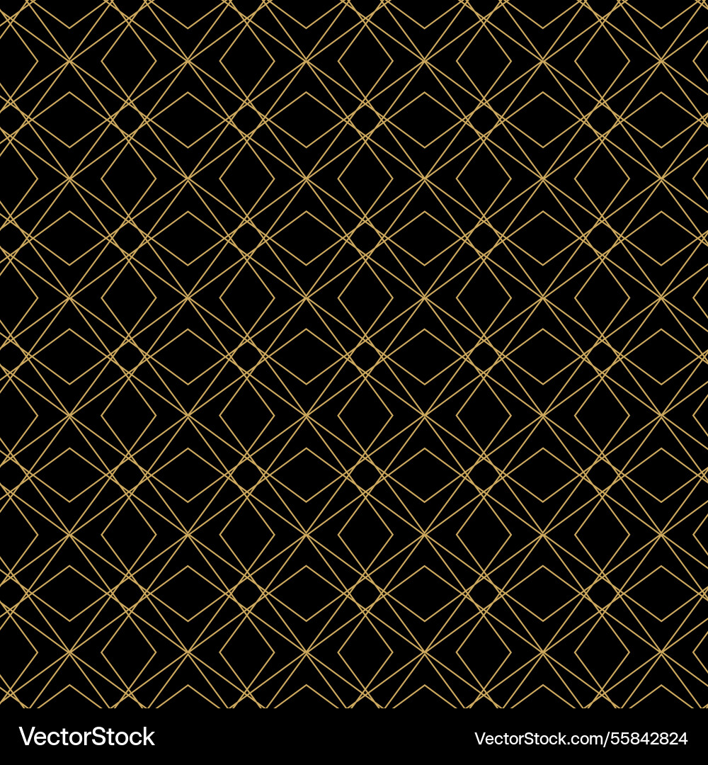 Abstract geometric pattern with squares crosses Vector Image
