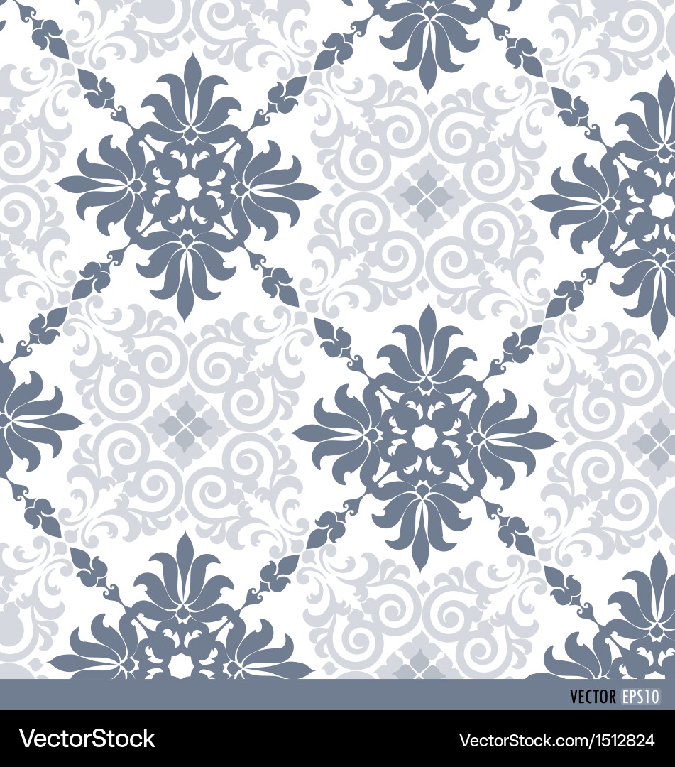 Seamless retro pattern background Royalty Free Vector Image
