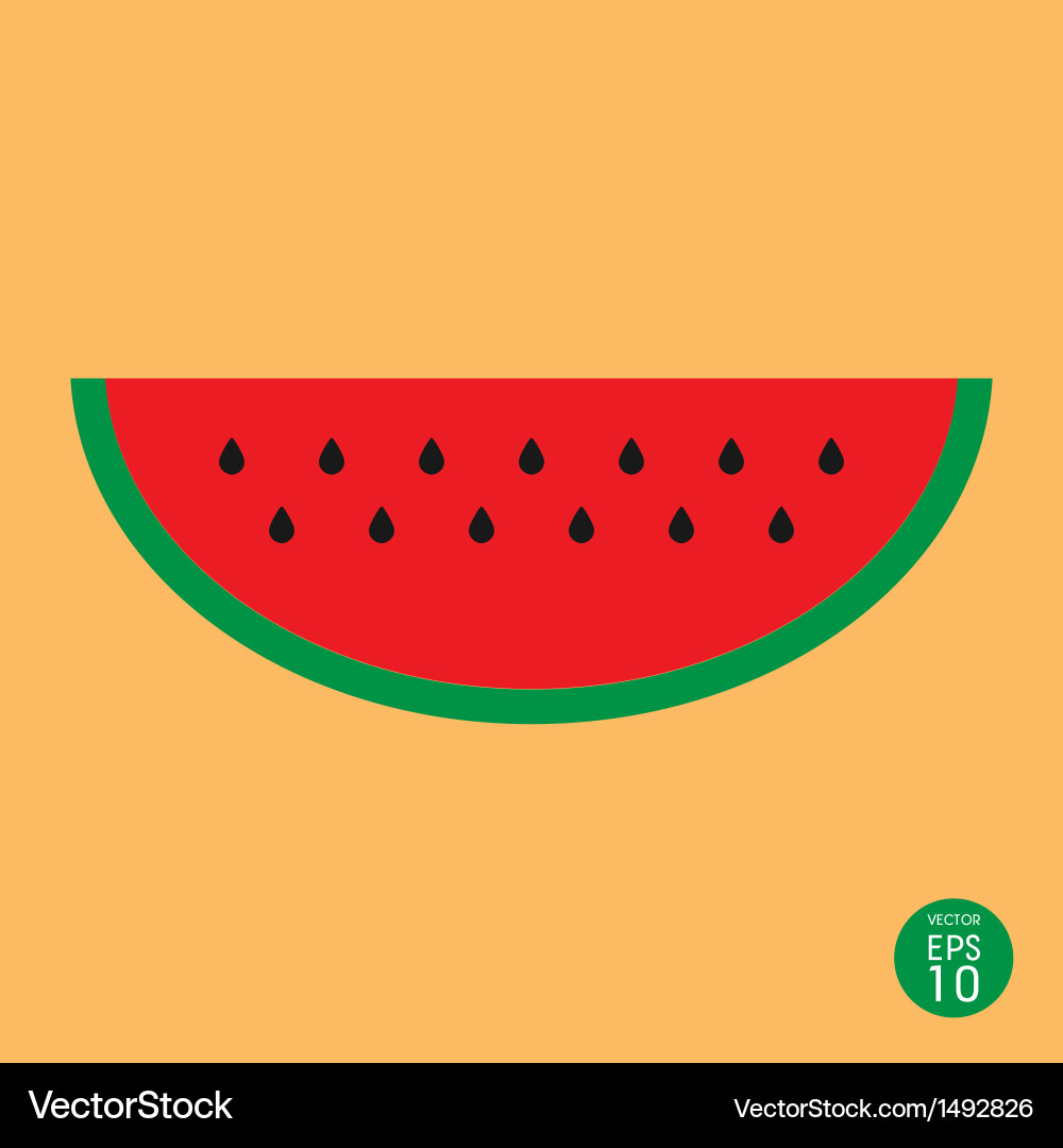 Watermelon Royalty Free Vector Image - VectorStock