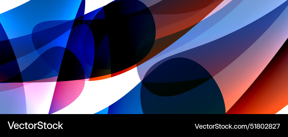 Wave lines and dynamic geometric design Royalty Free Vector