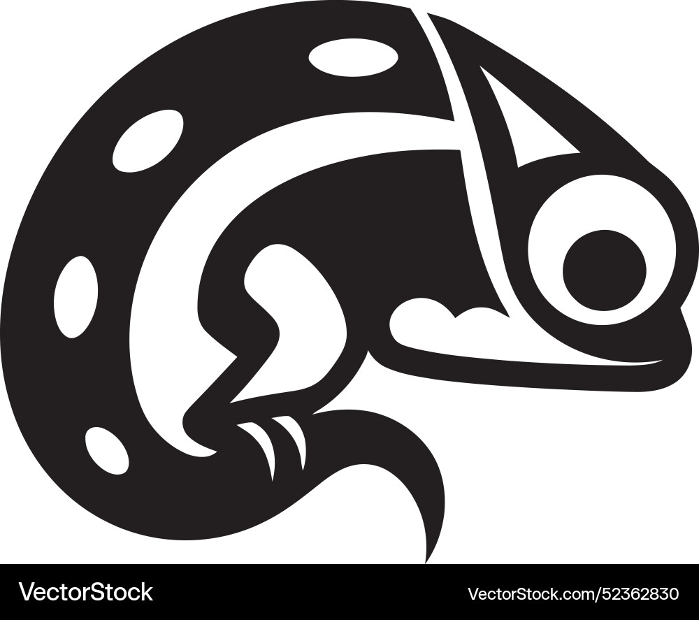 Chameleons chromatic odysseychameleons spectru Vector Image