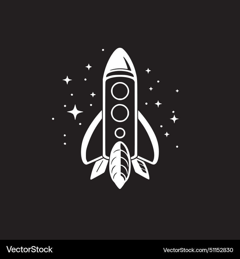 Space - high quality logo - ideal for t-shirt Vector Image