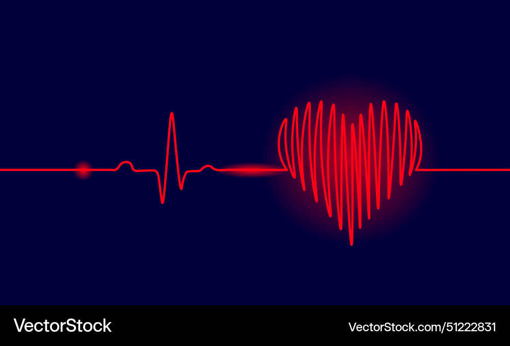 Single continuous line art anatomical human heart Vector Image