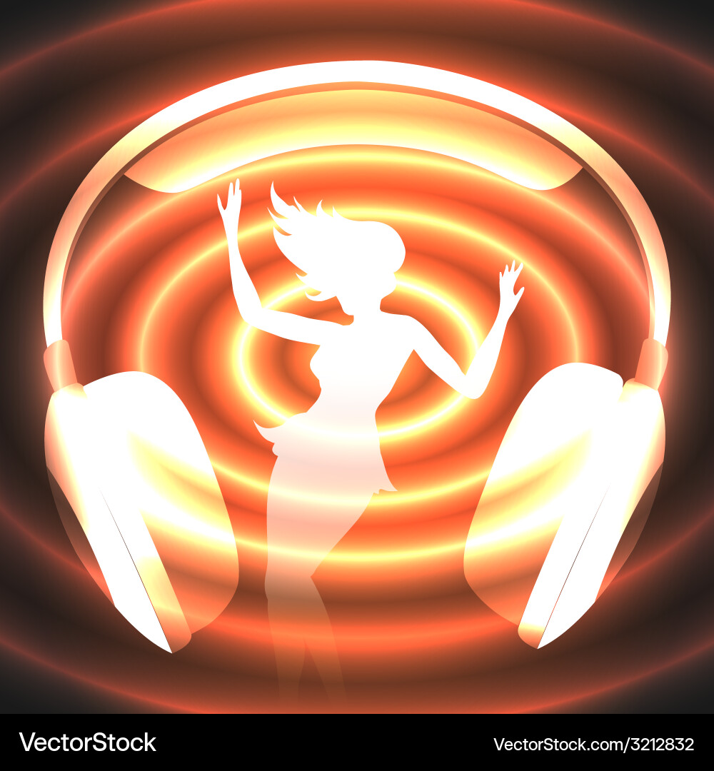 Dancing music Royalty Free Vector Image - VectorStock