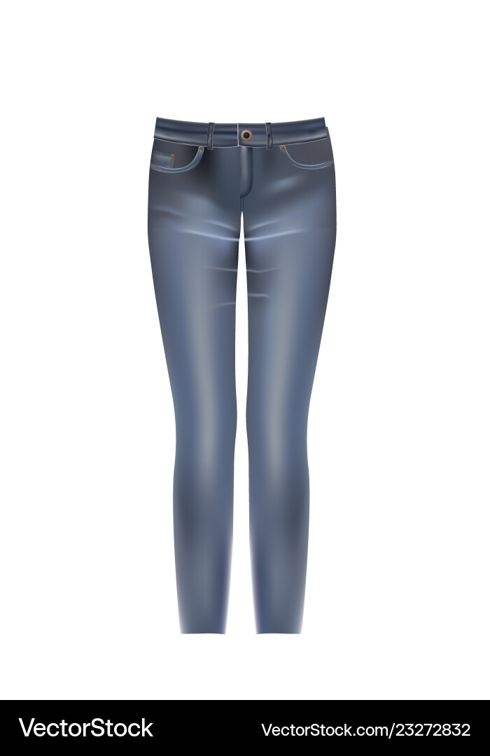 Jeans pants Royalty Free Vector Image - VectorStock