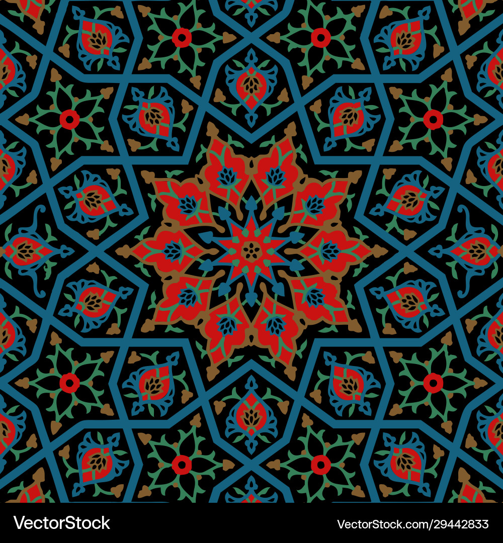 Islamic Arabesque Pattern