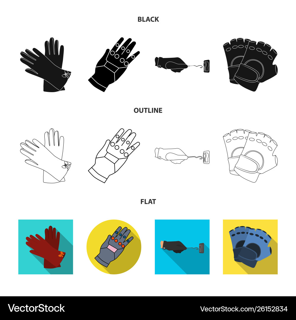 Knitted and keeper symbol Royalty Free Vector Image