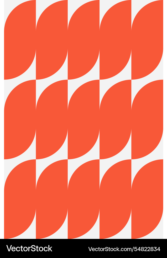 Naive abstract shapes seamless pattern Royalty Free Vector