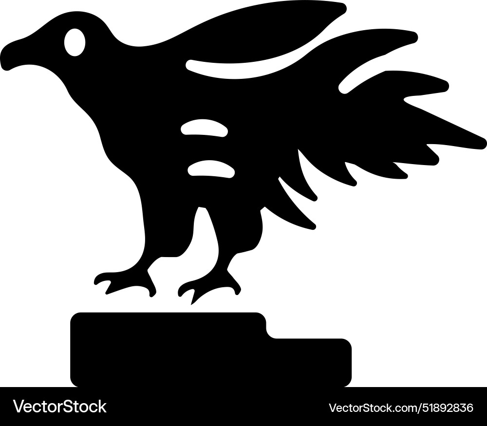 Predatory bird Royalty Free Vector Image - VectorStock
