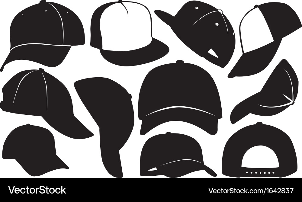 Caps Royalty Free Vector Image - VectorStock