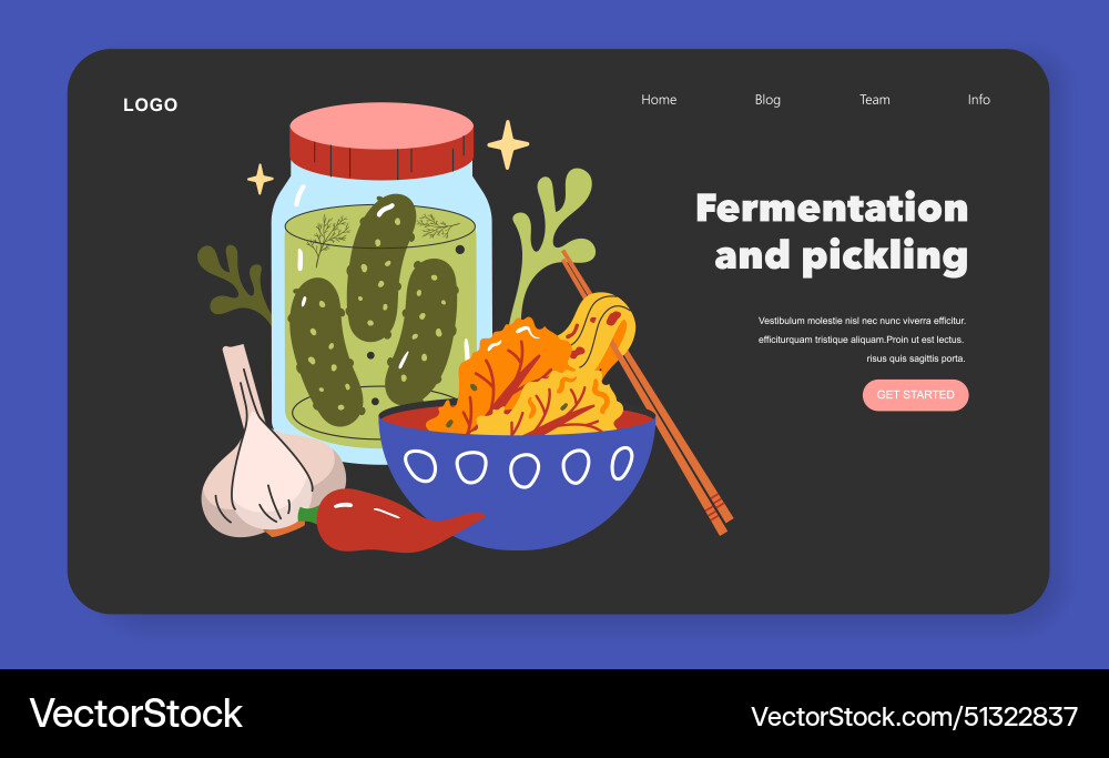 Emerging ingredients flat Royalty Free Vector Image