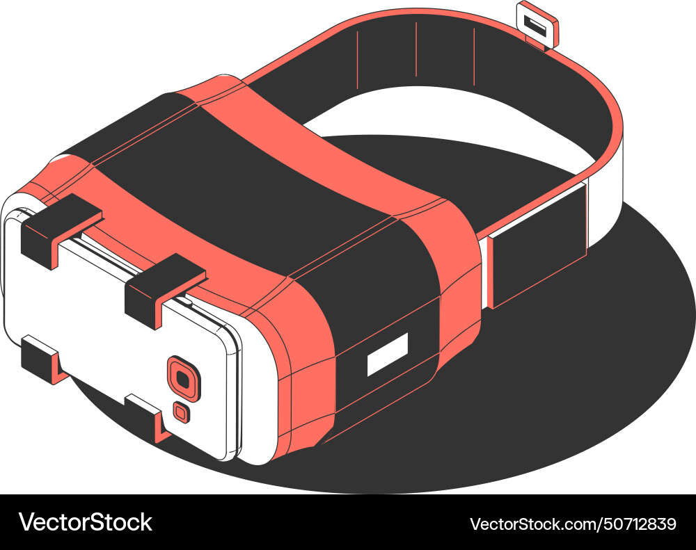 Augmented reality glasses Royalty Free Vector Image