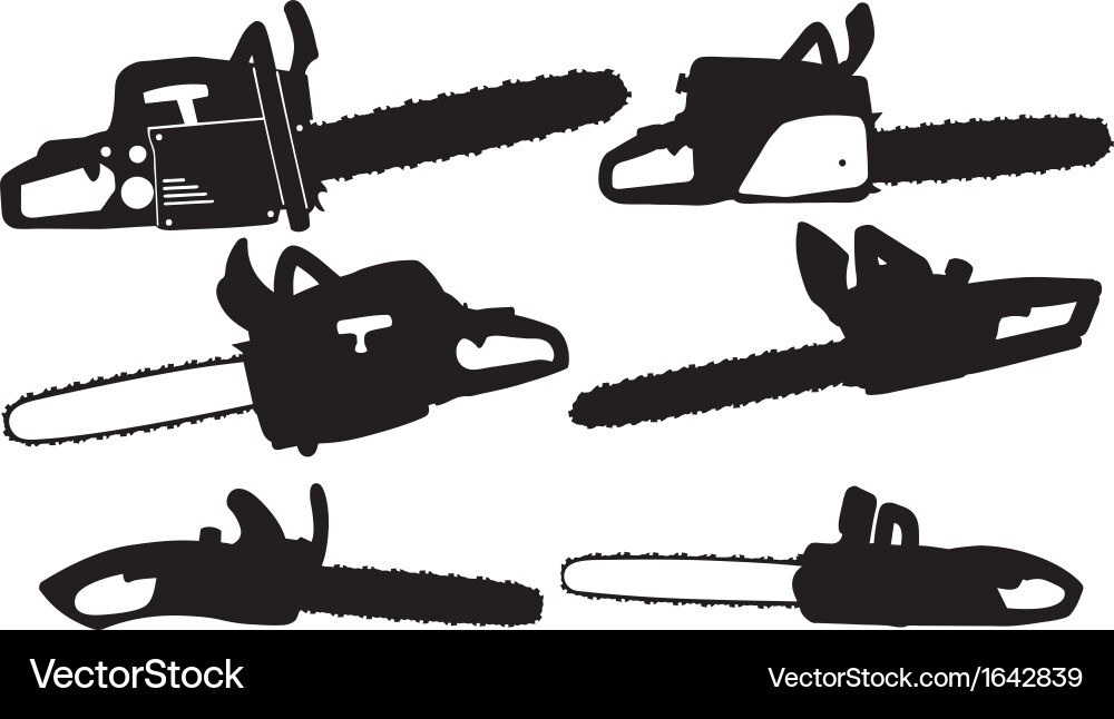 Chainsaw Outline Vector Images (over 1,900)