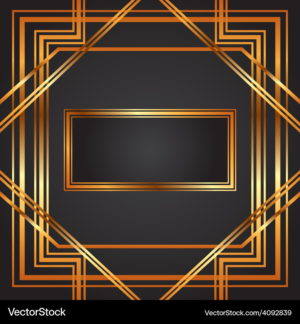 Gold background Royalty Free Vector Image - VectorStock