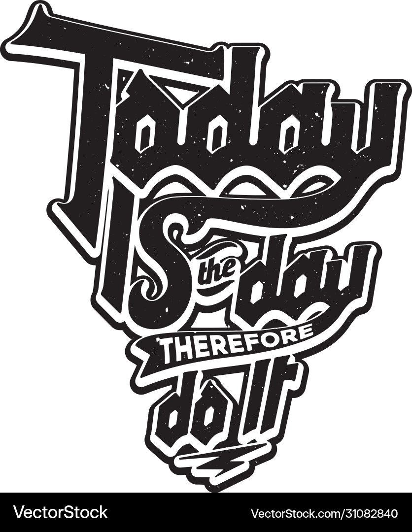 Today Royalty Free Vector Image - VectorStock