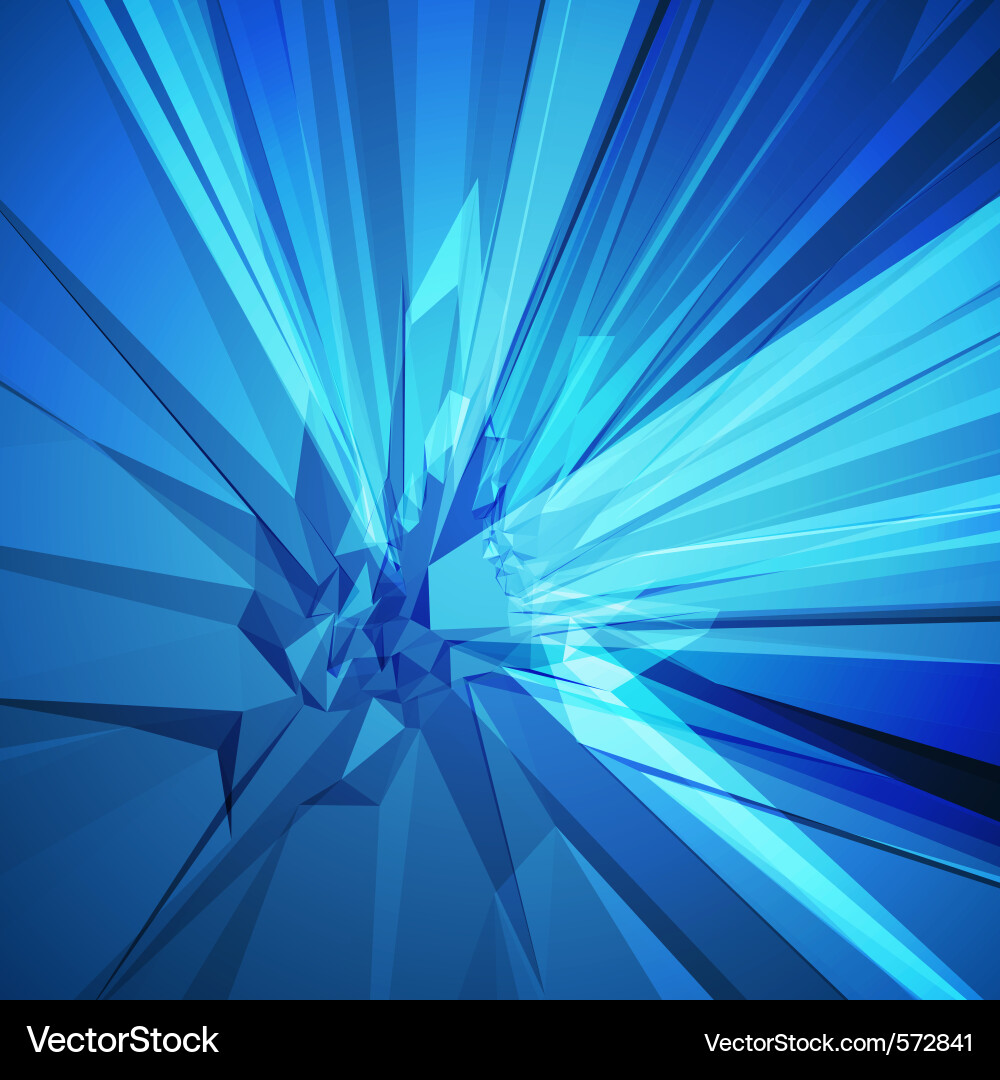 Shattered Geometric Background Royalty Free Vector Image