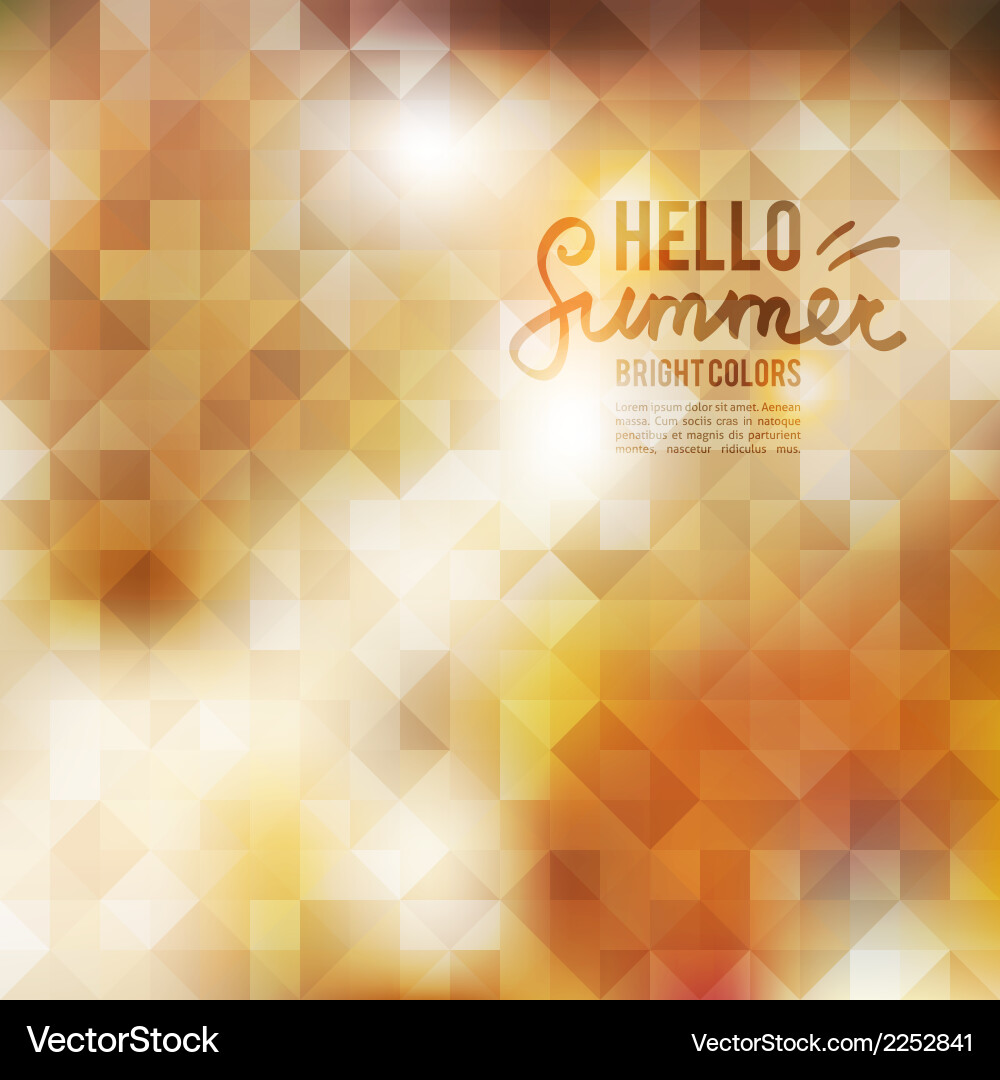 Summer background Royalty Free Vector Image - VectorStock