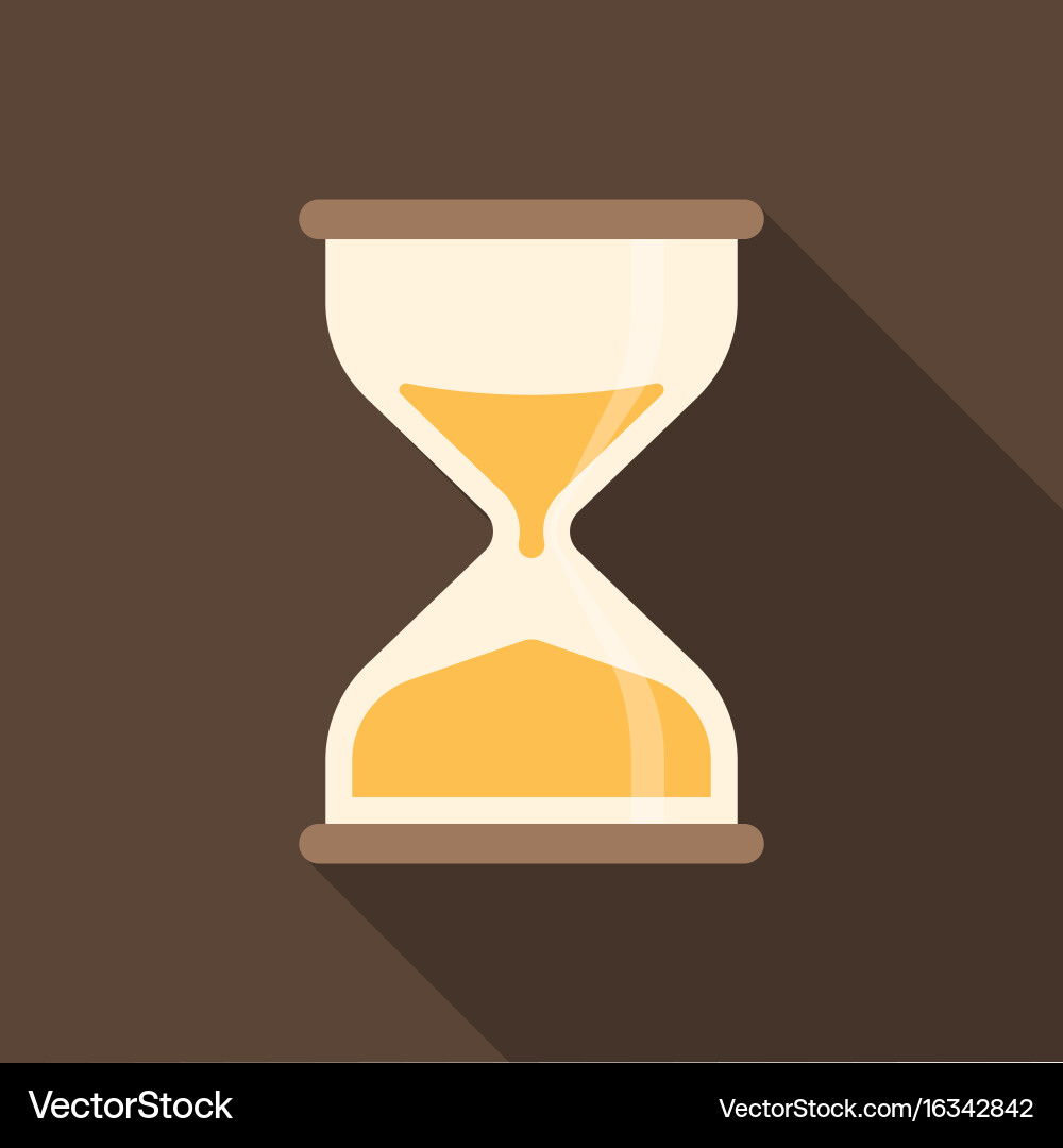 Classic Hourglass Icon Royalty Free Vector Image