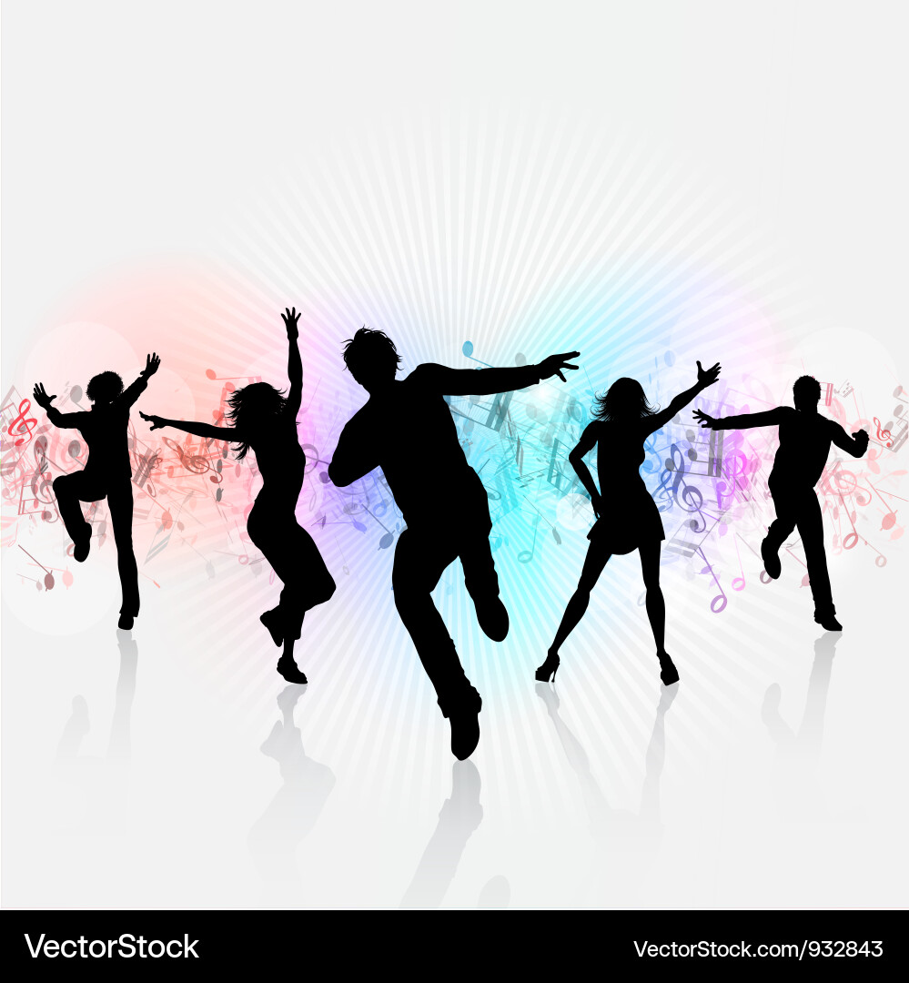 Party people Royalty Free Vector Image - VectorStock
