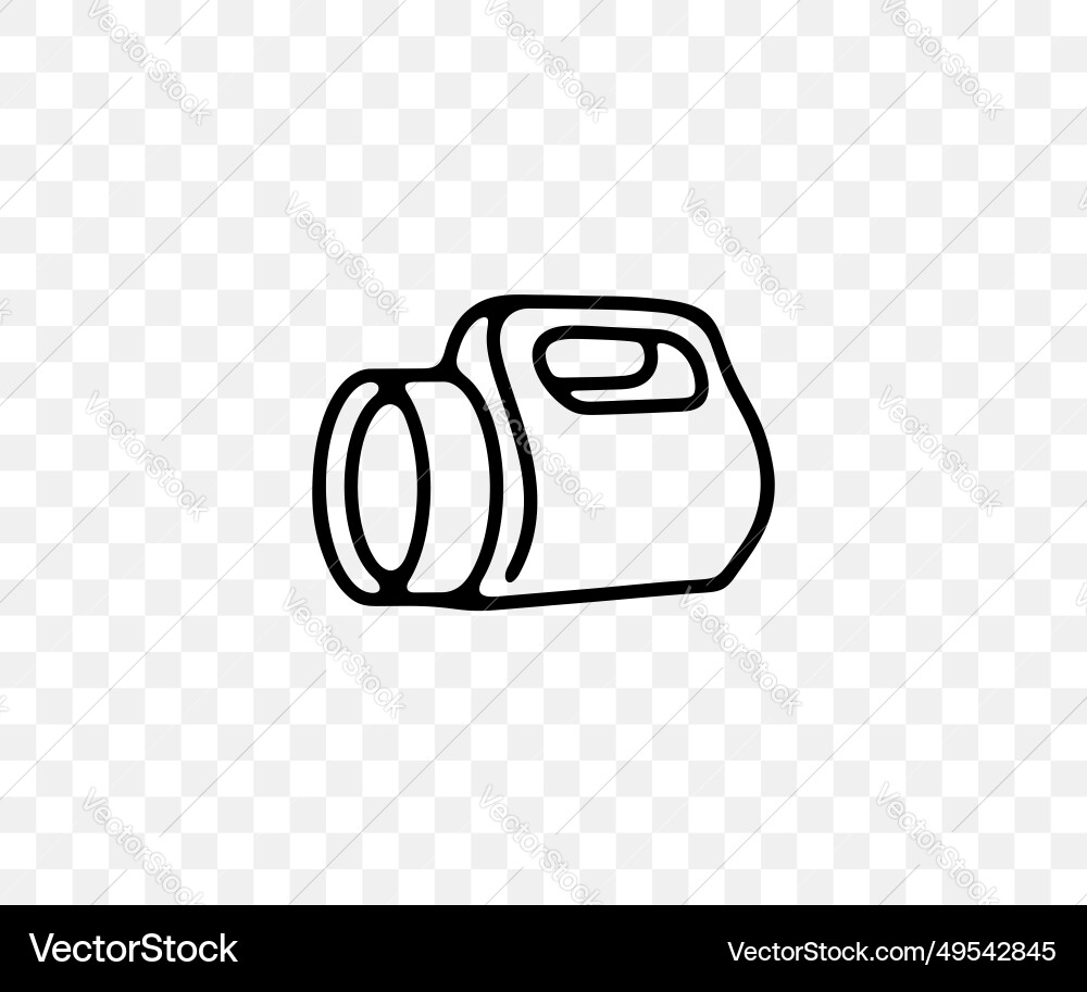 Electric led flashlight battery graphic design Vector Image