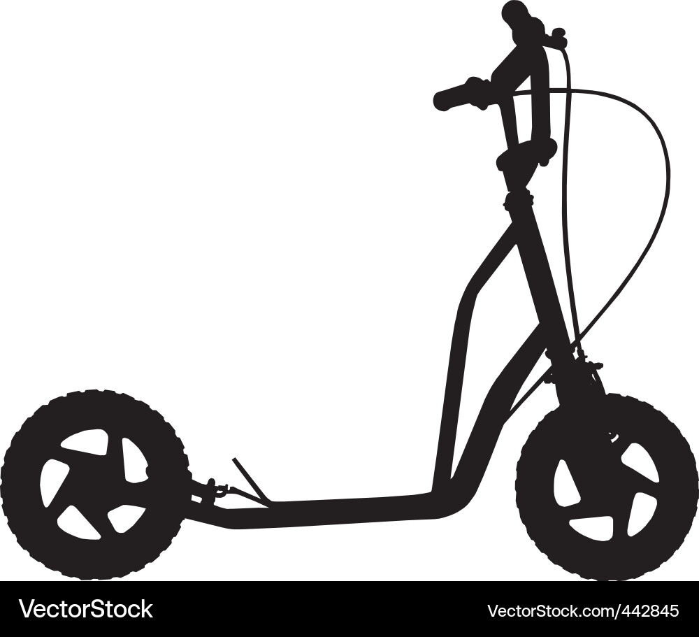Scooter Royalty Free Vector Image - VectorStock