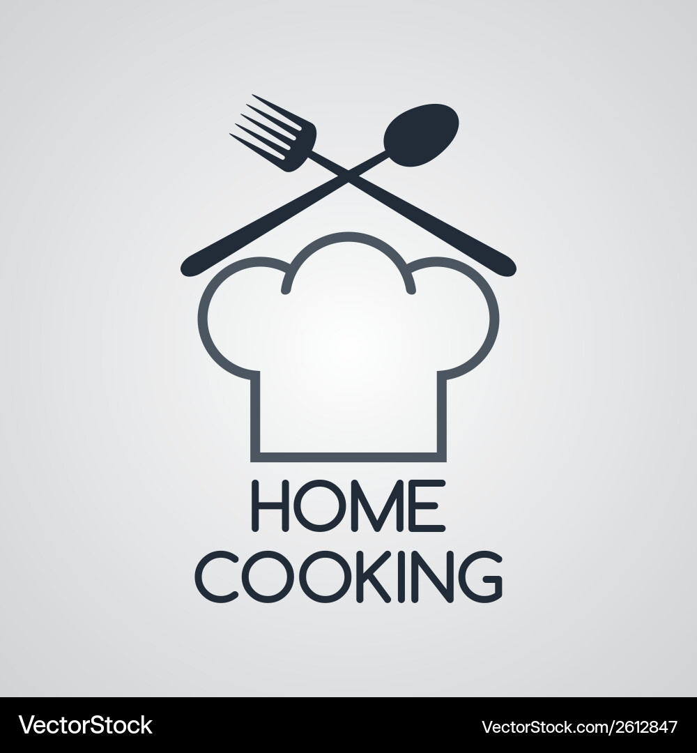 Home cooking Royalty Free Vector Image - VectorStock