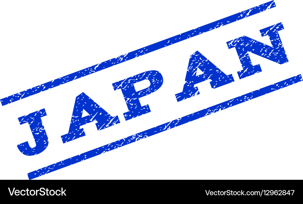 Japan watermark stamp Royalty Free Vector Image