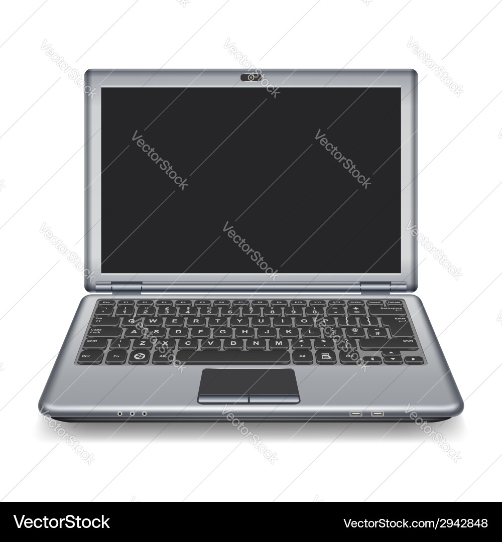 Laptop Royalty Free Vector Image - VectorStock