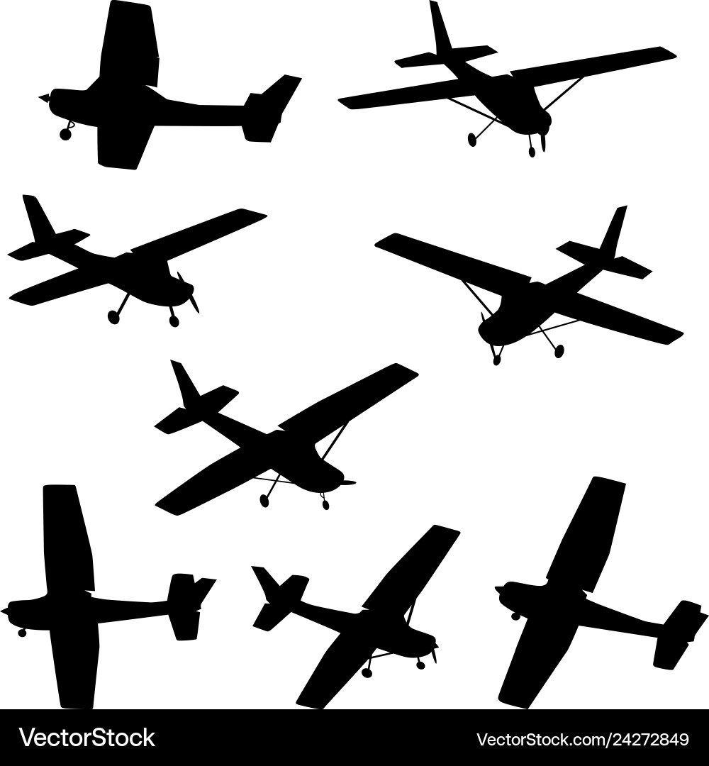 Aircraft Royalty Free Vector Image - VectorStock