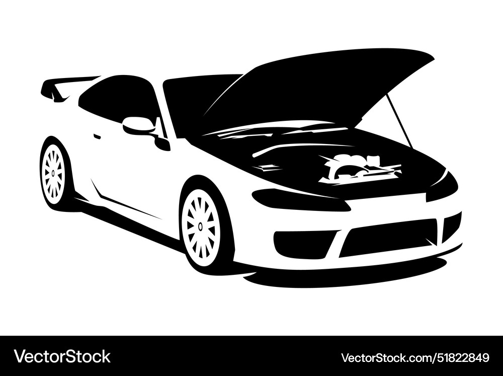 Car design art Royalty Free Vector Image - VectorStock
