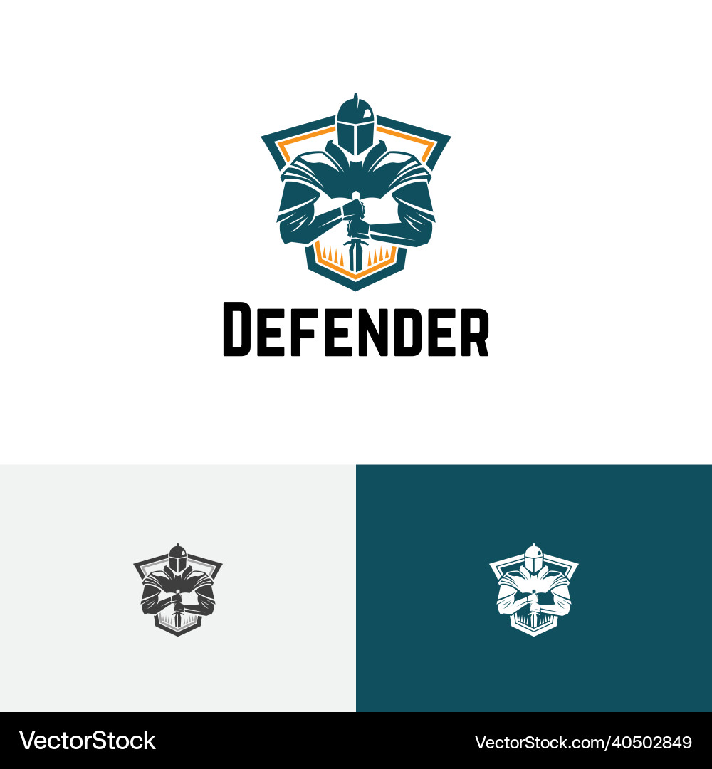 Verteidiger Schild Ritter spartan Soldaten Krieger