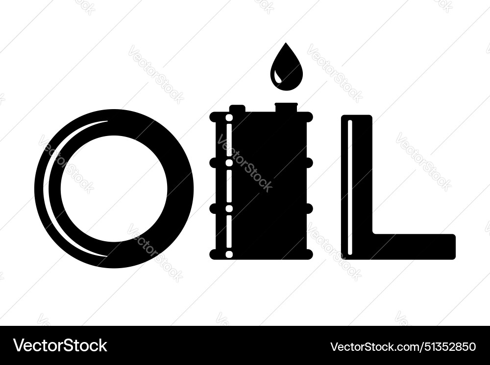 Oil symbol sign Royalty Free Vector Image - VectorStock