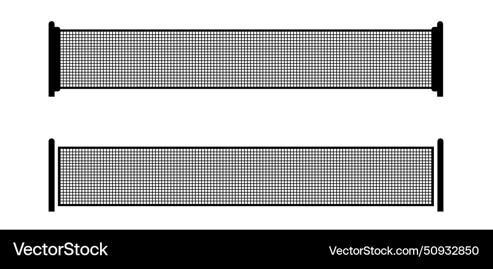 Ping pong game or table tennis net Royalty Free Vector Image