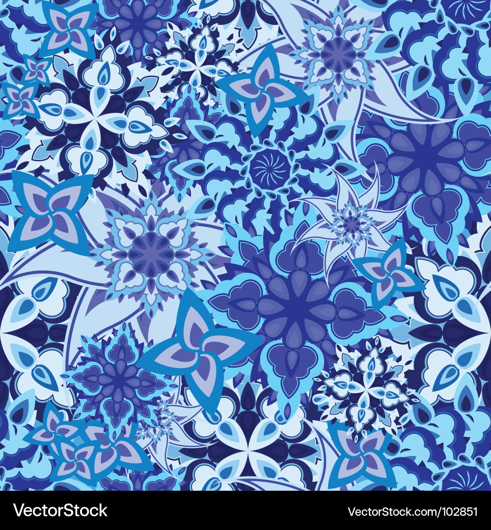 Floral Seamless Texture Royalty Free Vector Image