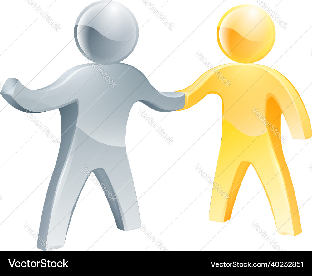 Partnership concept Royalty Free Vector Image - VectorStock