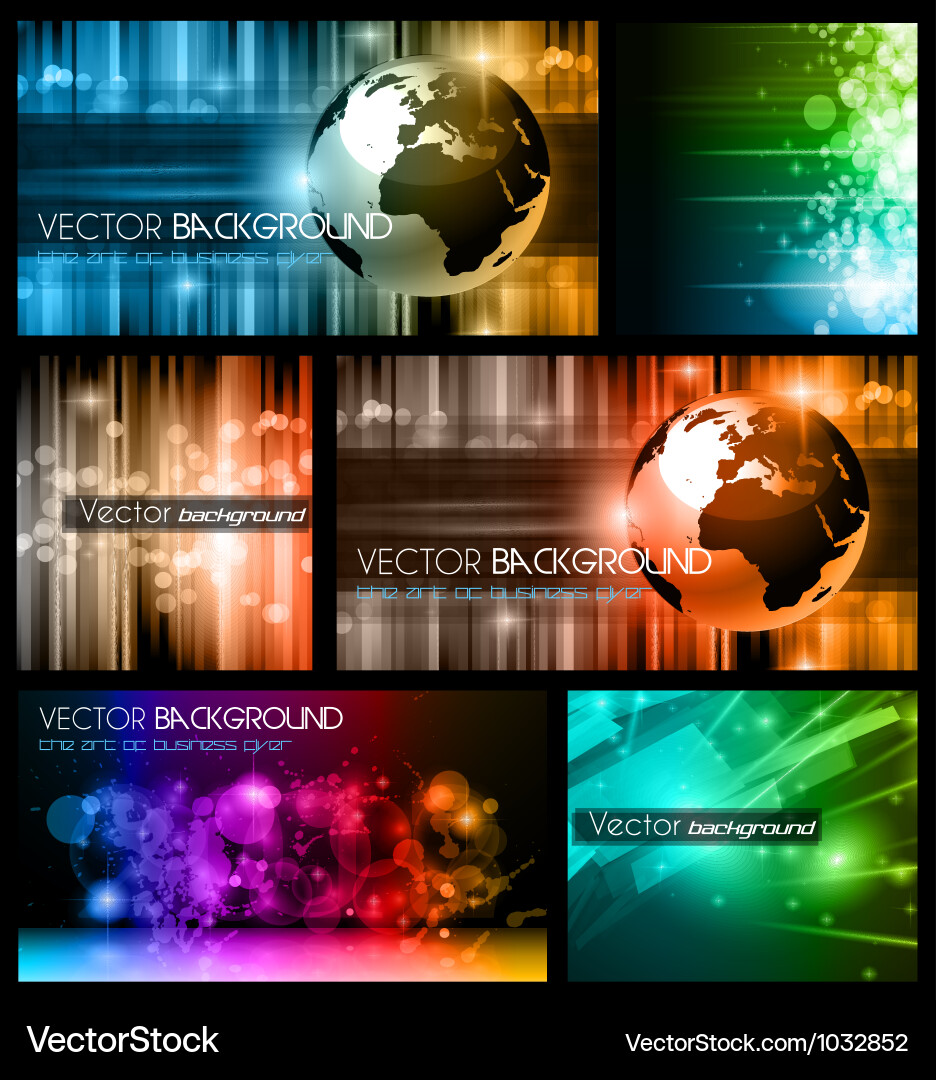 Abstract business backgrounds Royalty Free Vector Image