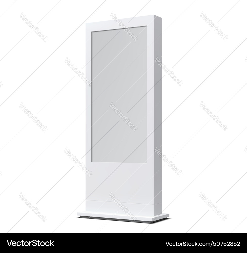 Retail advertise information outdoor stand display