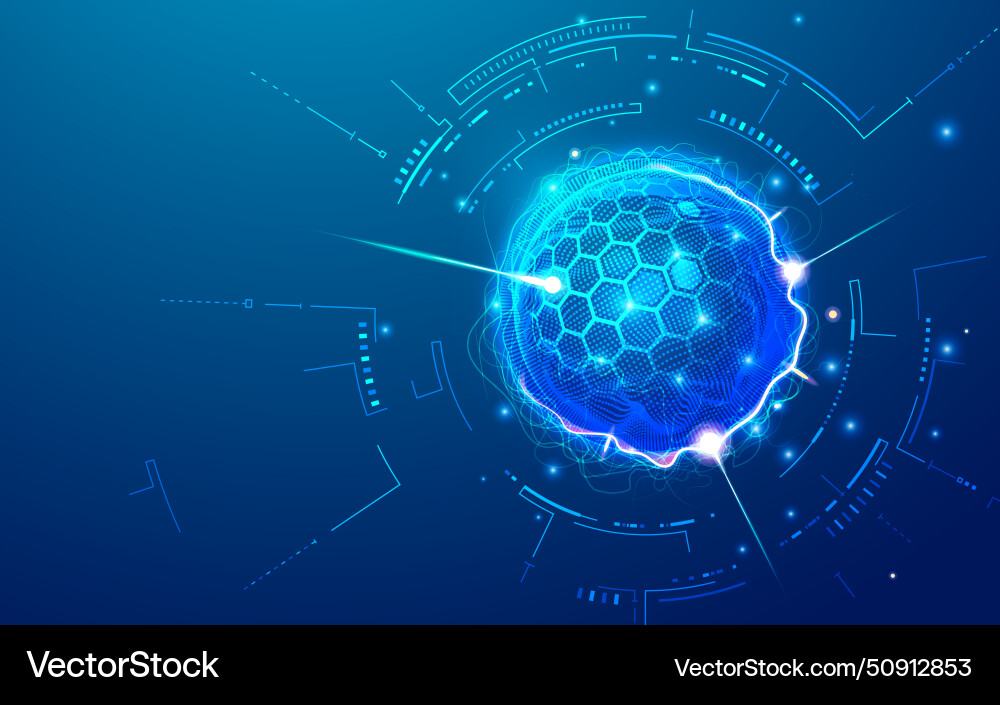 Atomquantum Royalty Free Vector Image - VectorStock