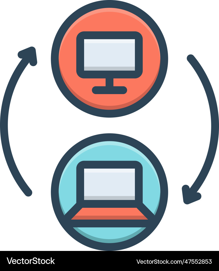 Switching Royalty Free Vector Image - VectorStock