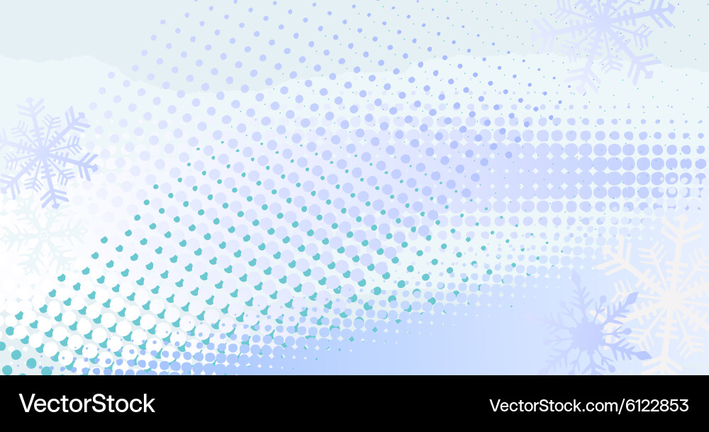 Winter horizontal banner Royalty Free Vector Image