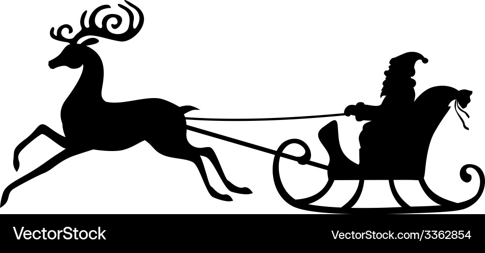 Beautiful sleig Royalty Free Vector Image - VectorStock