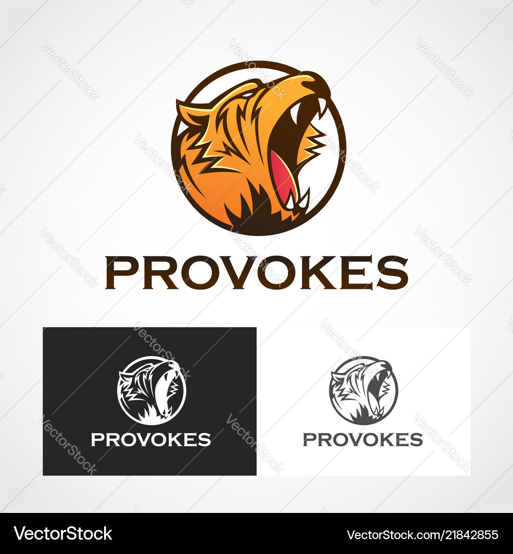Provoke symbol Royalty Free Vector Image - VectorStock