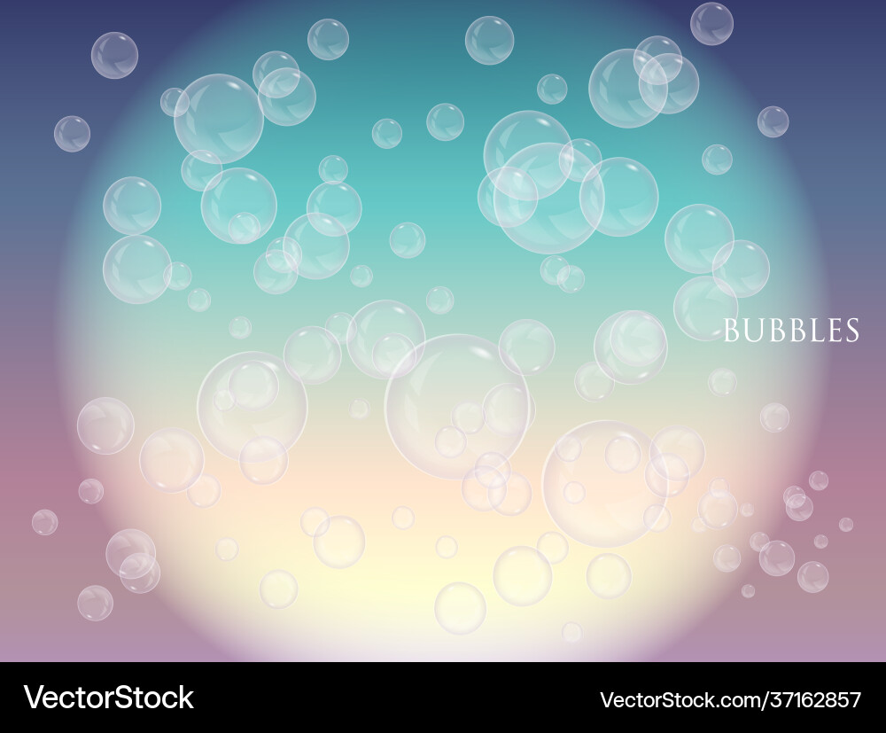 Bubbles Royalty Free Vector Image - VectorStock