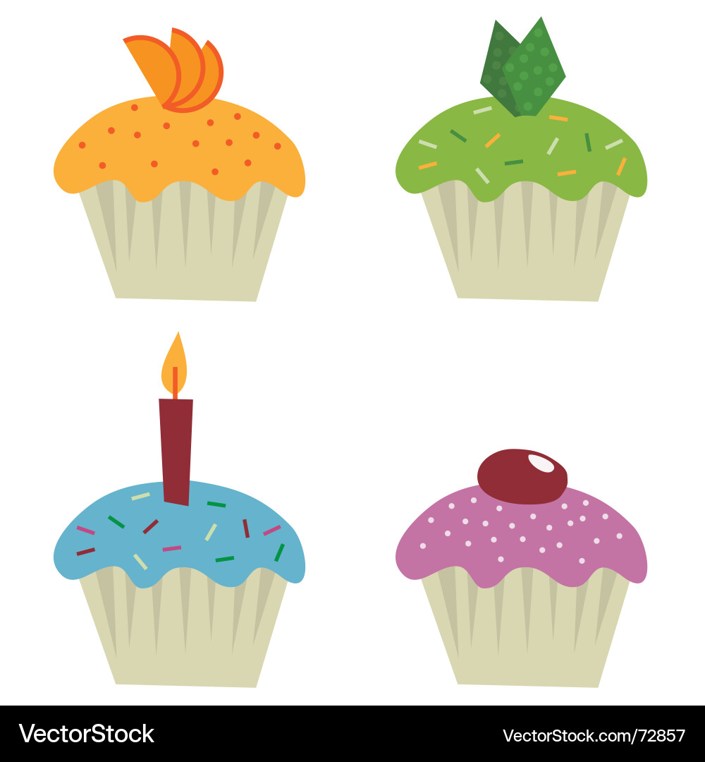 Cakes Royalty Free Vector Image - VectorStock