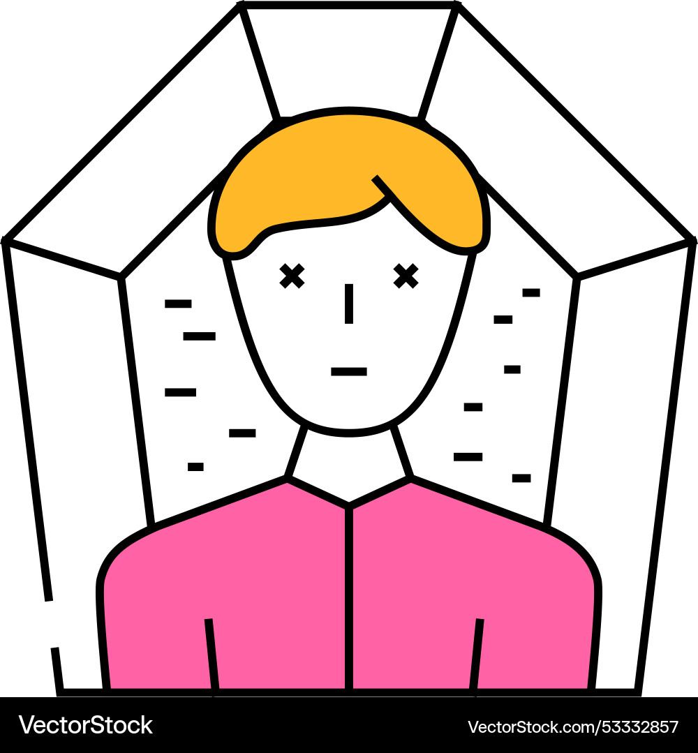 Death man icon color Royalty Free Vector Image