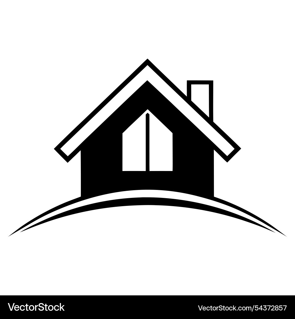 Home button icon page Royalty Free Vector Image