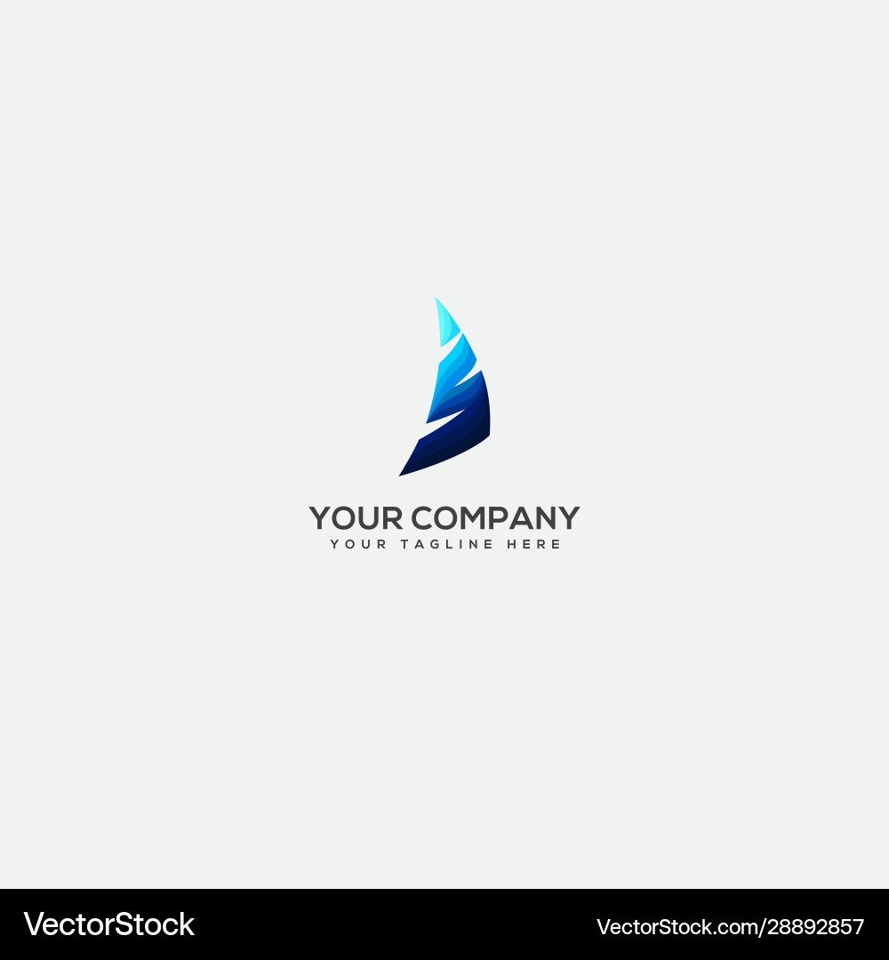 Sailing Logo - Letter S Wave Royalty Free Vector Image